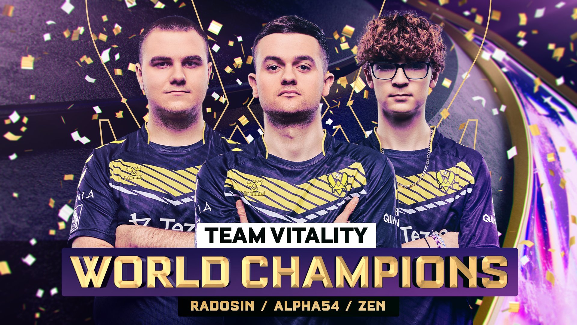 Team Vitality son los campeones del mundo Rocket League