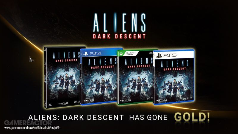 Aliens: Dark Descent consigue su fase Gold