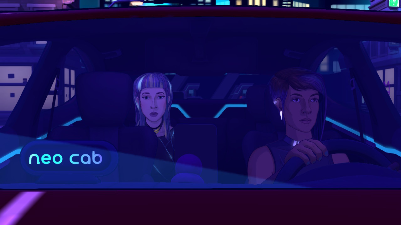 Review de Neo Cab: análisis del taxi cyberpunk que te da que pensar