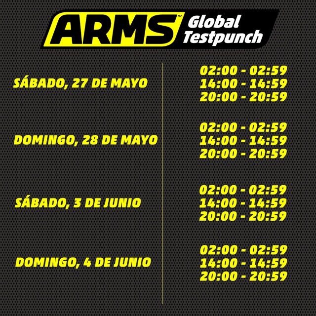 Cuándo jugar a la demo de Arms en España