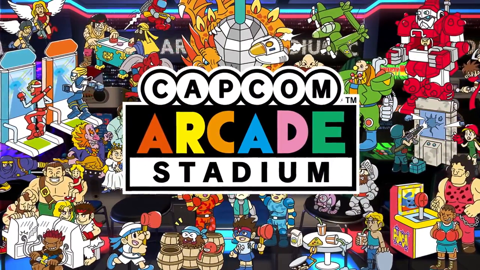 Cómo son los packs del freemium Capcom Arcade Stadium para Switch