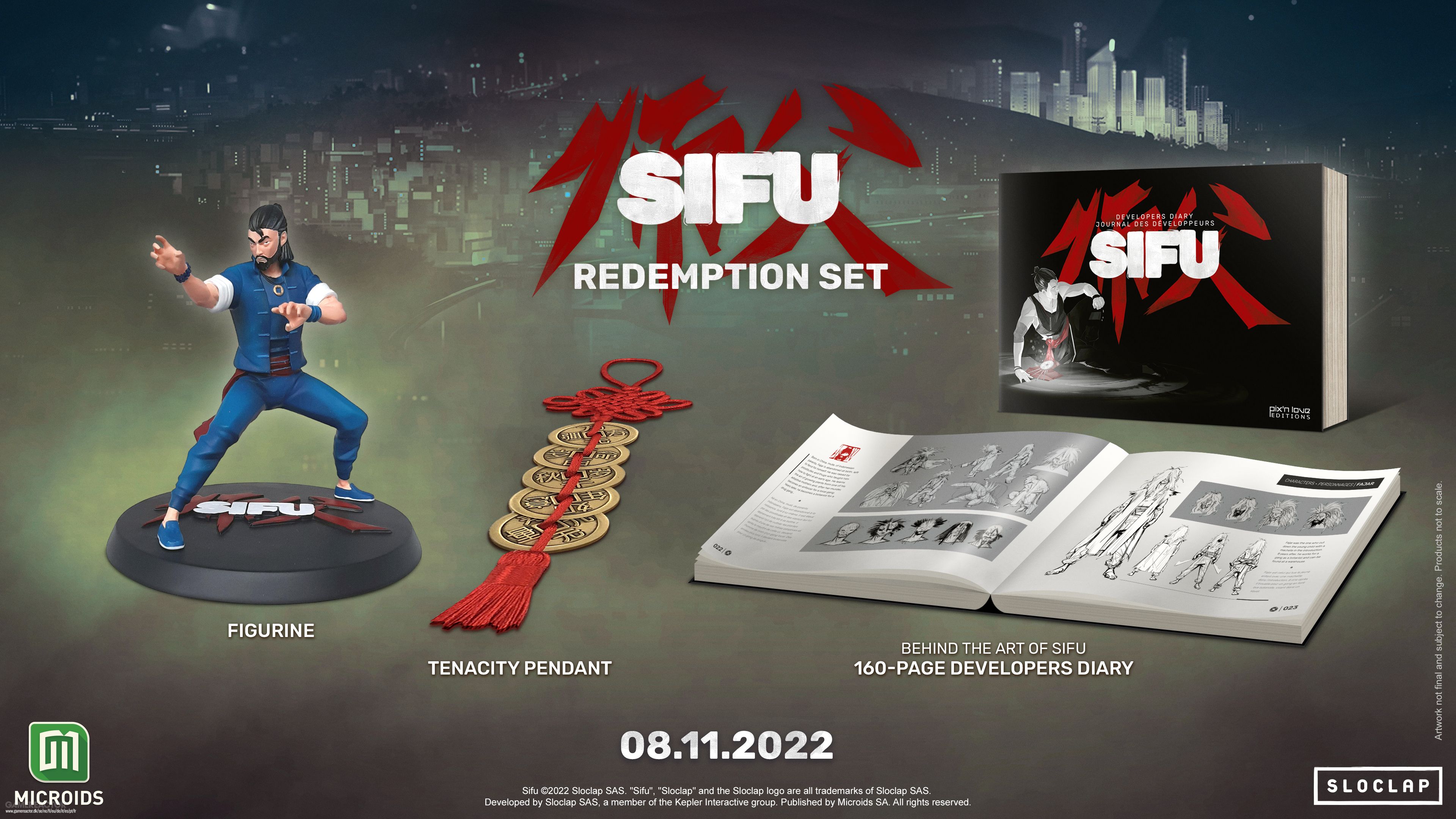 Sifu llegará a Nintendo Switch en noviembre con varias ediciones físicas