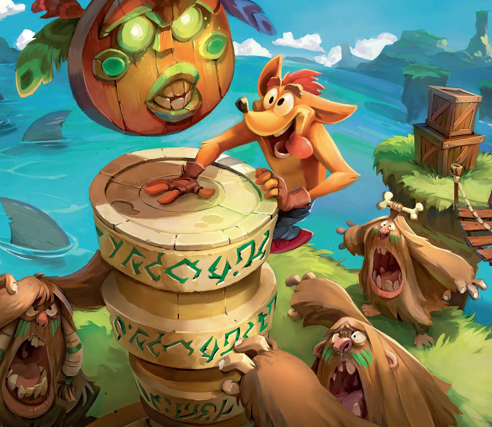 312 páginas de Crash Bandicoot 4 en su libro de arte