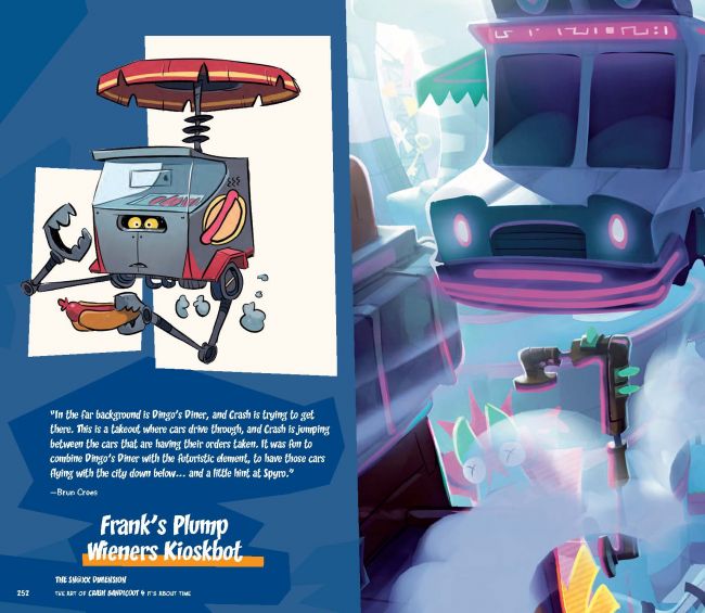 312 páginas de Crash Bandicoot 4 en su libro de arte