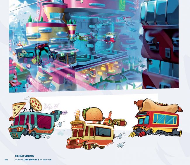 312 páginas de Crash Bandicoot 4 en su libro de arte