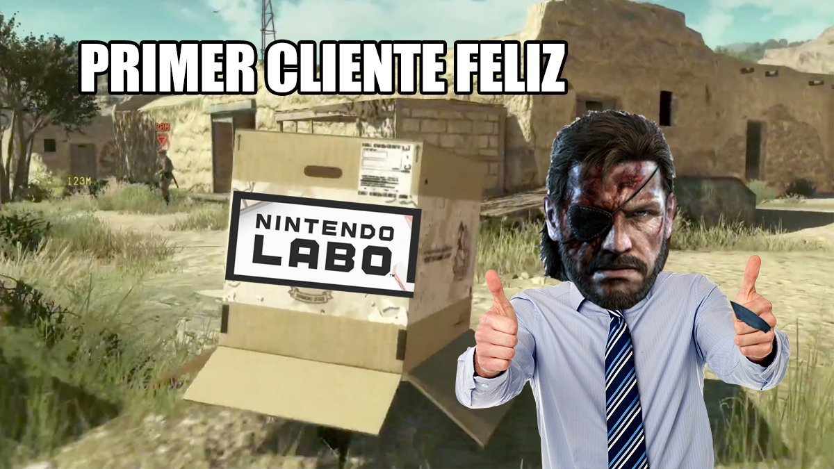 Los memes de Nintendo Labo