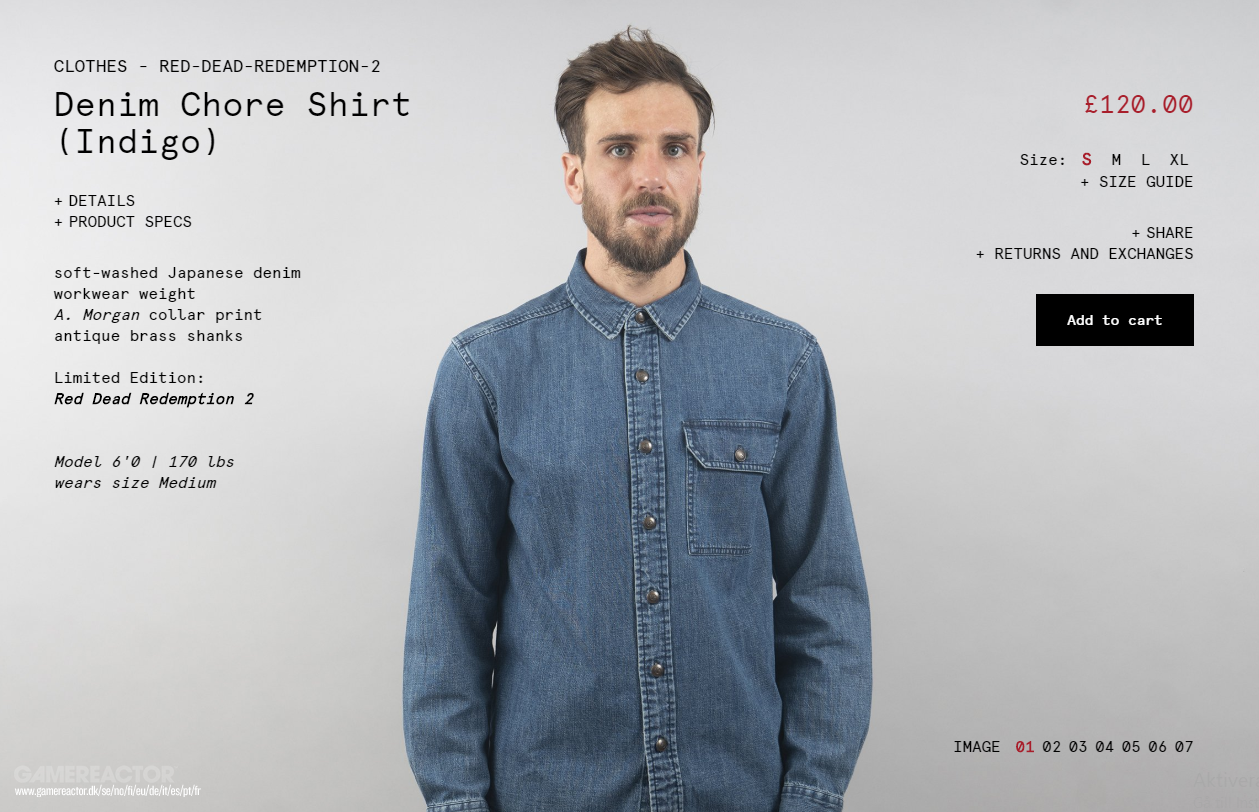 Viste del oeste con la línea oficial de ropa Red Dead Redemption