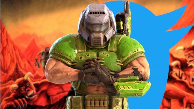 A Doom no le bastaba con las calculadoras: se puede jugar en Twitter