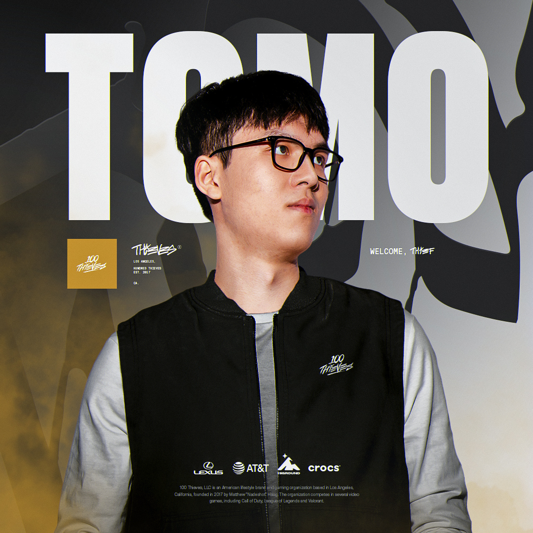 Tomo sustituirá a Meech en 100 Thieves hasta el final de la temporada ...