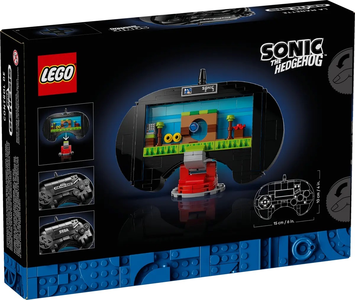 Lego desvela un set de mandos de Sega Genesis