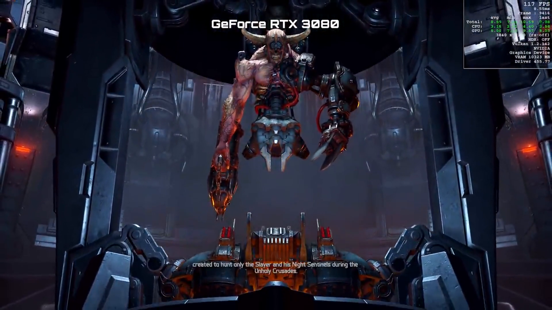 Demostraciones de gameplay de juegos en Nvidia RTX 3080