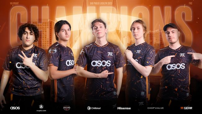 Fnatic son los Valorant Champions Tour Lock//In vencedores