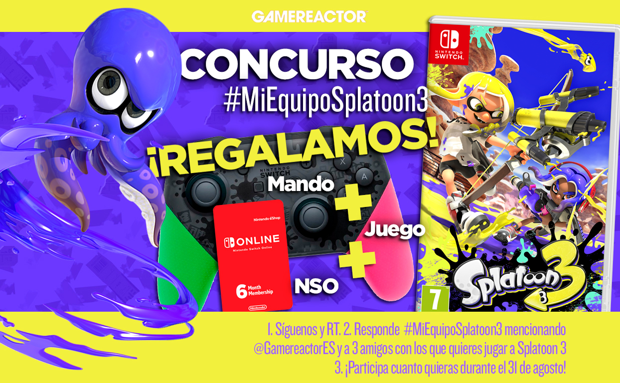 Sorteo: Regalamos Splatoon 3 y un mando Pro con el concurso # ...