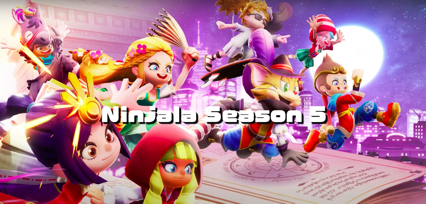 Disponible la nueva temporada de Ninjala el 24 de marzo