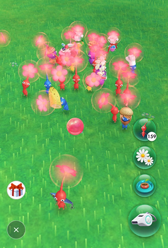 Primeras imágenes del juego de Pikmin para Android y iPhone