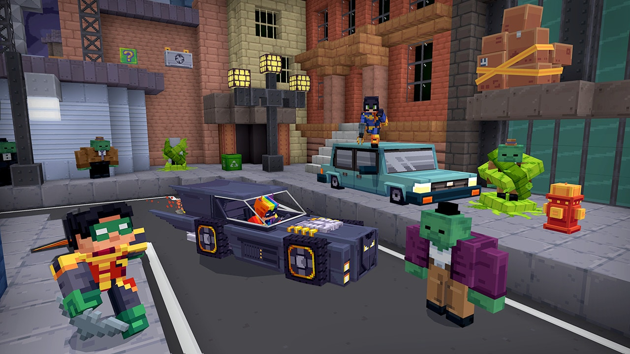 Batman llega al universo de Minecraft en un nuevo DLC