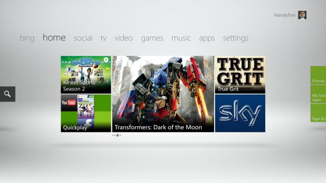 Conoce la nueva interfaz Xbox 360