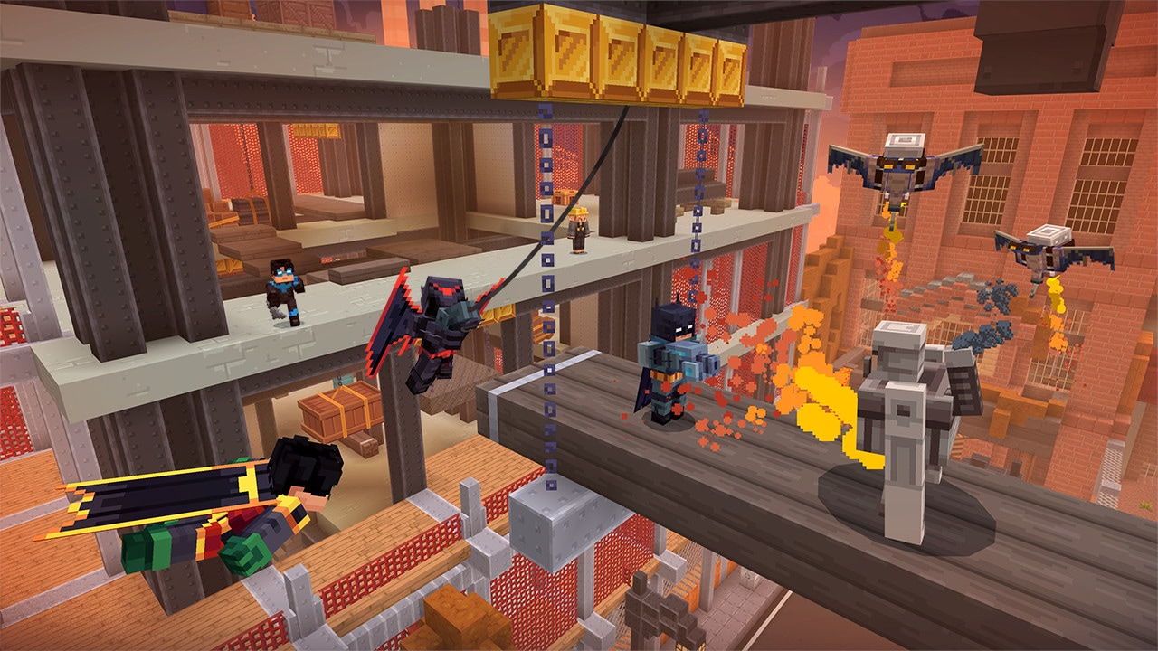 Batman llega al universo de Minecraft en un nuevo DLC