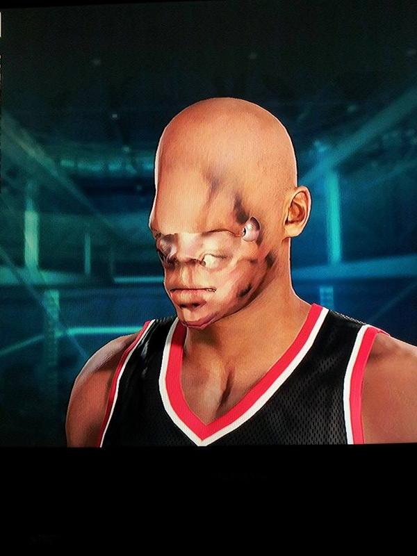 Caras escaneadas en NBA 2K15 dan más miedo que Alien