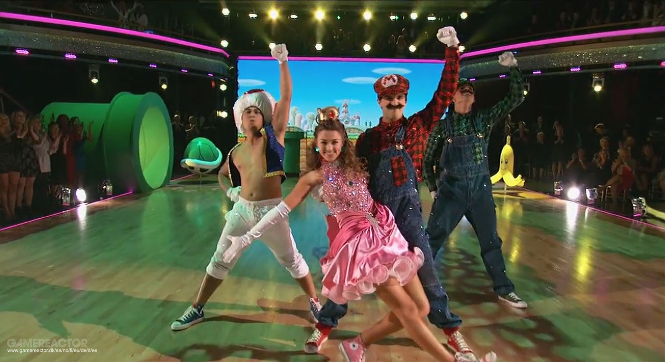 Homenaje a Super Mario Bros. en un Mira Quién Baila