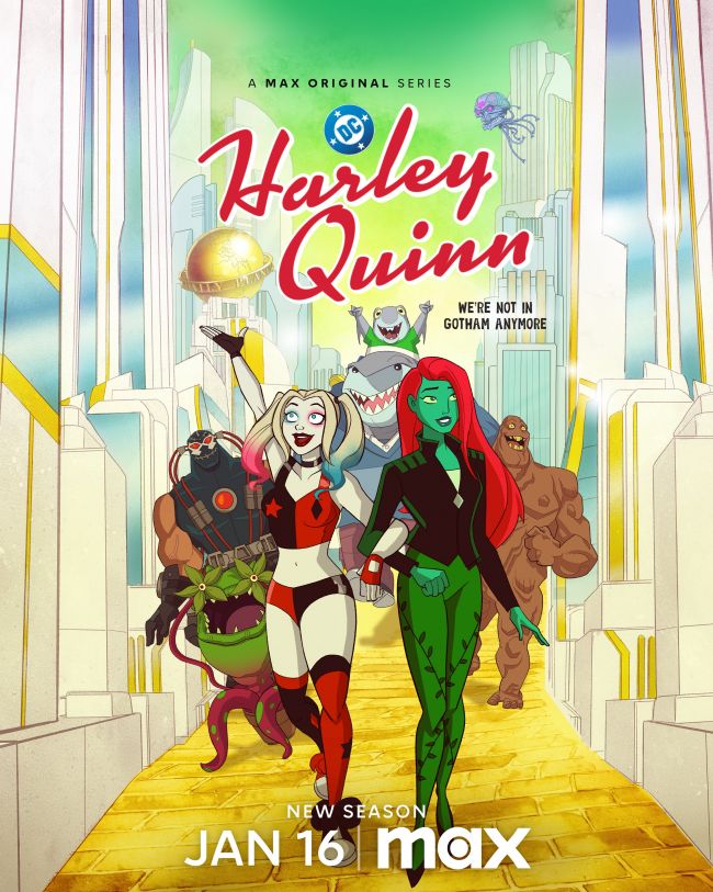 Harley Quinn se muda a Metrópolis en la Temporada 5 de su serie de ...