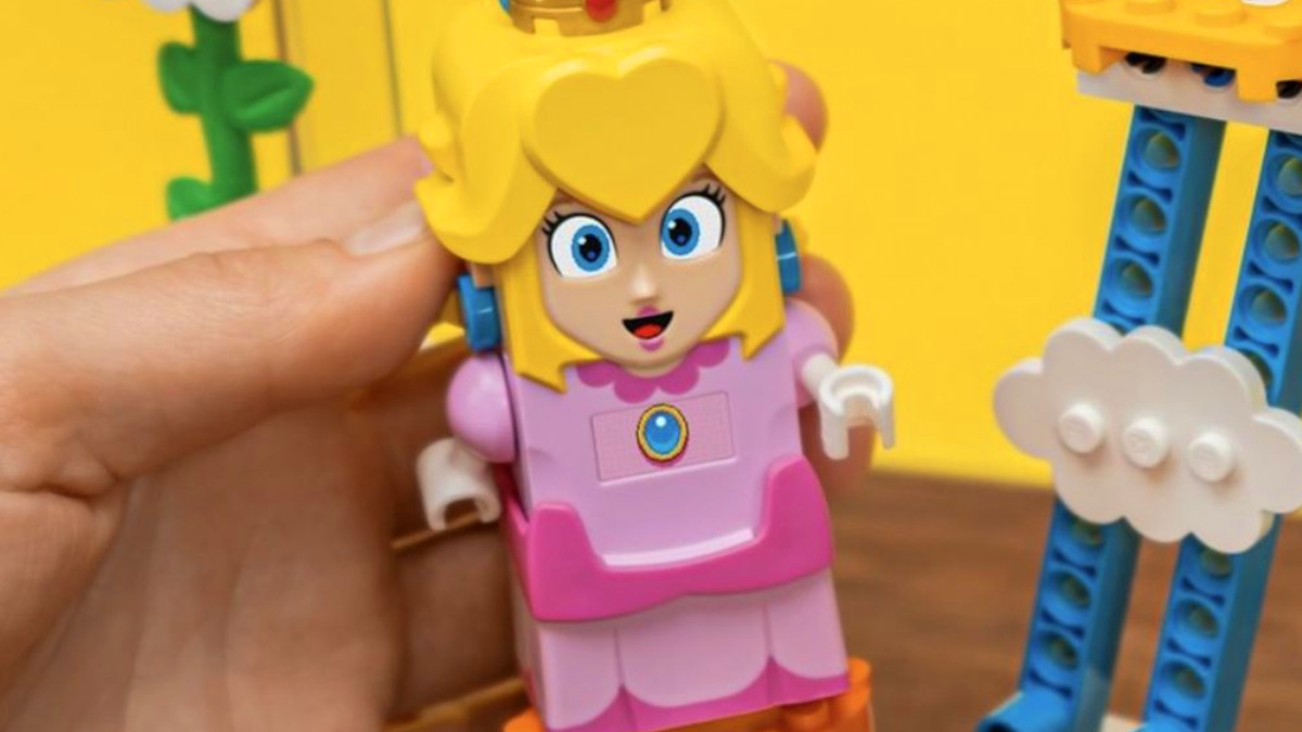 Lego Peach llega al universo Lego Super Mario en agosto de 2022