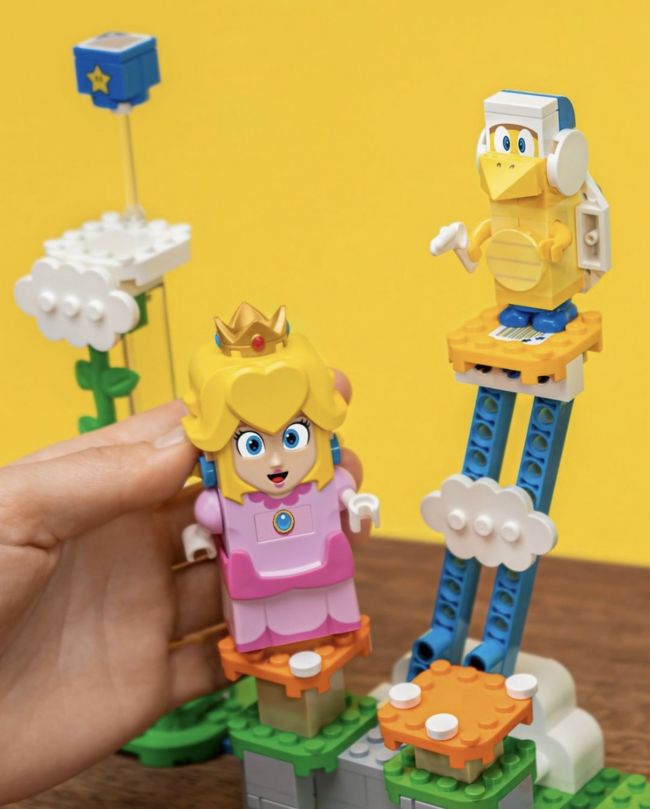 Lego Peach llega al universo Lego Super Mario en agosto de 2022