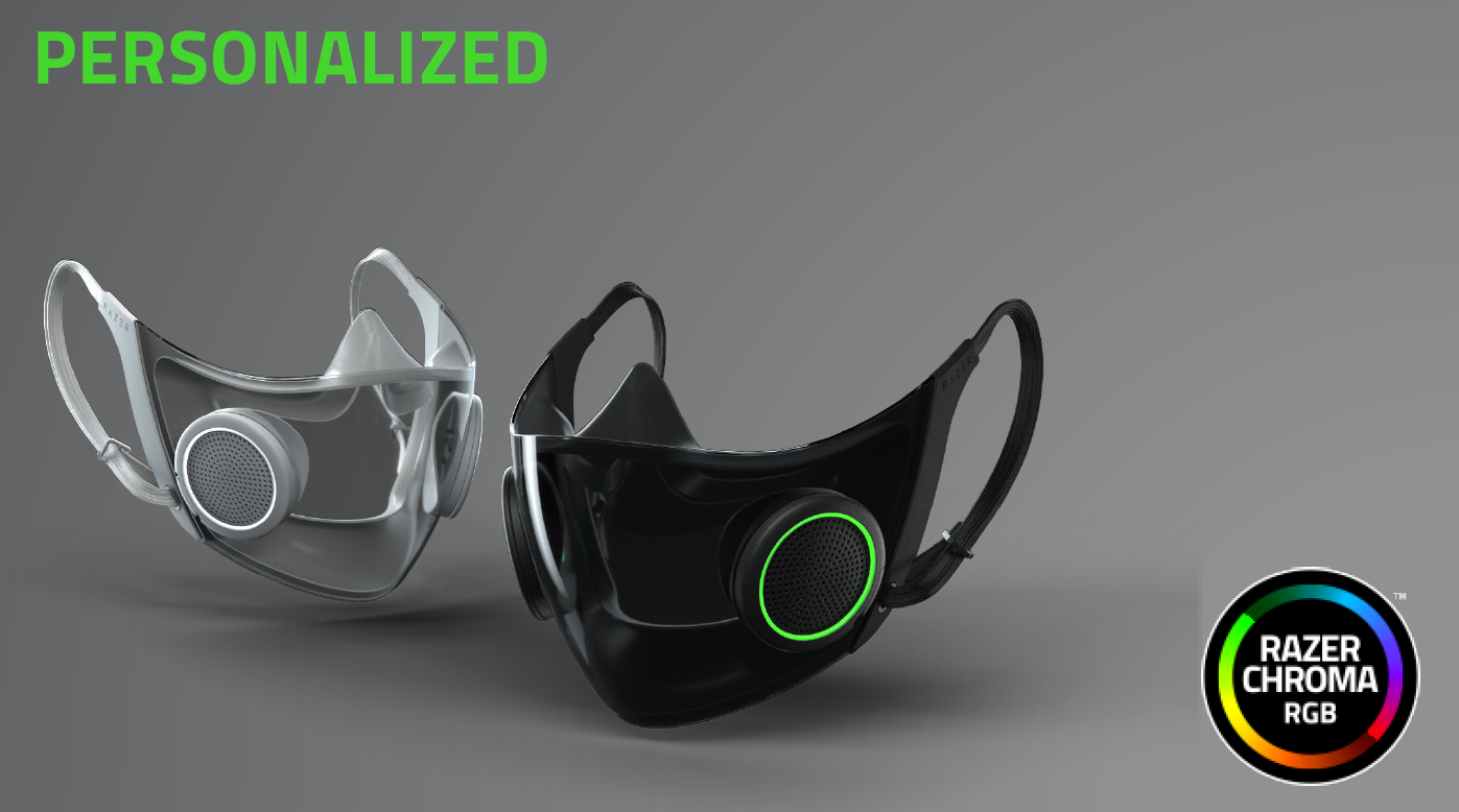 Razer Smart Mask, una mascarilla segura, social y RGB