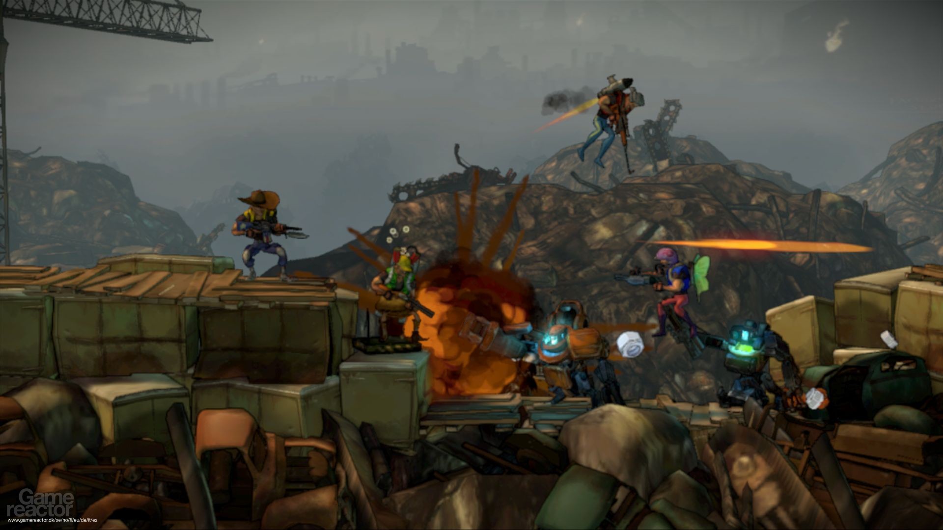 Shoot Many Robots, Contra de Ubi