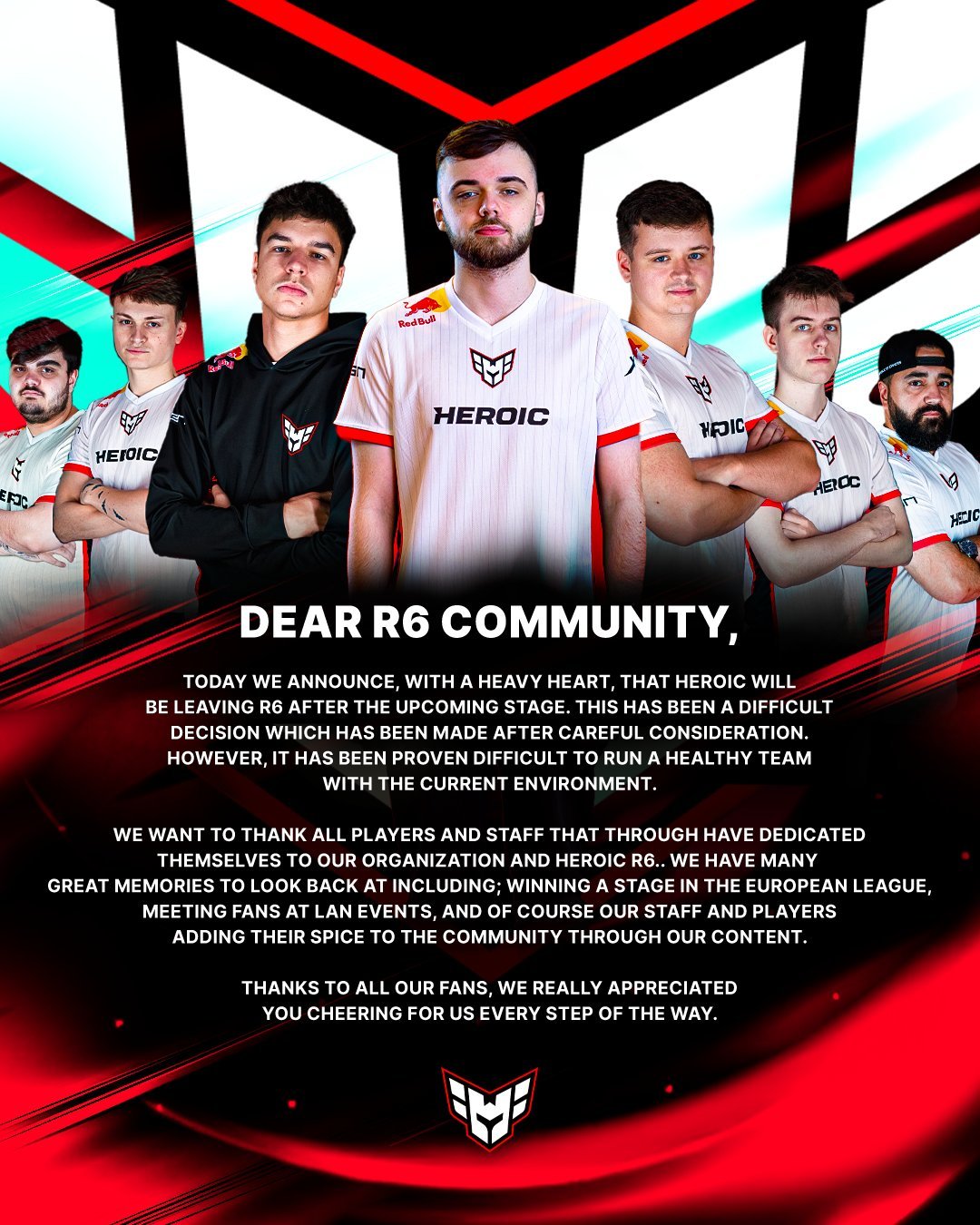 Heroico para salir competitivo Rainbow Six: Siege