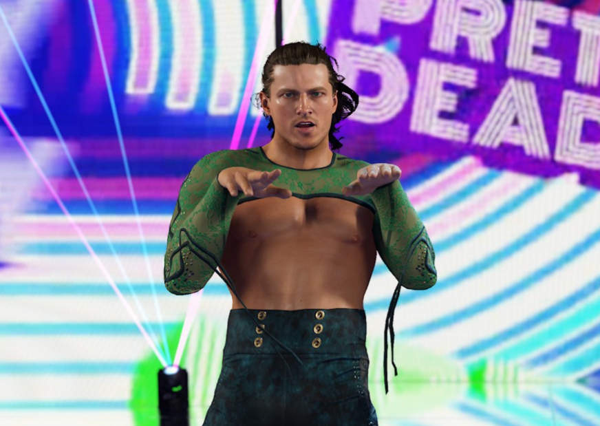 La estrella de la WWE Kit Wilson presenta su nuevo movimiento ...