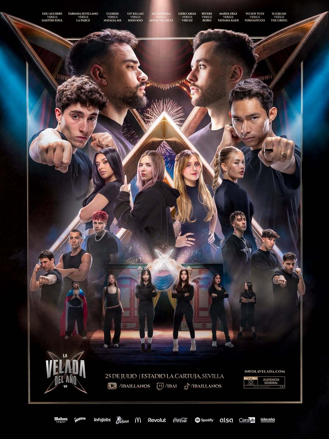 La Velada 6 es sold out en tres horas: lleno en la Cartuja