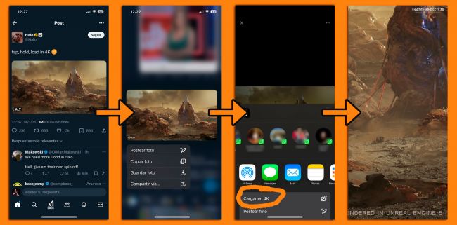 Qué es "Tap, Hold and Load in 4K" y cómo usarlo en iPhone y Android