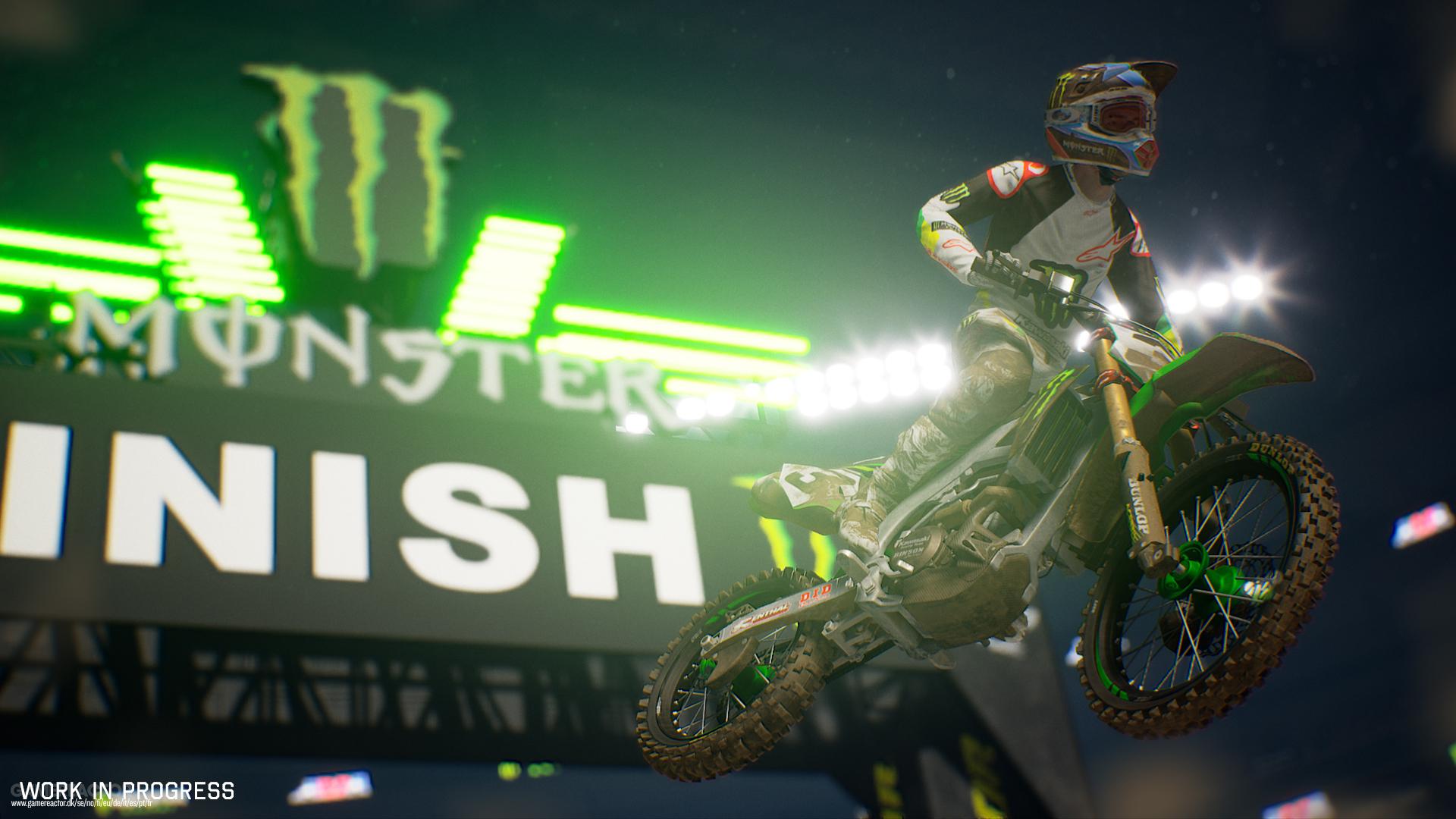 Llega el tráiler de lanzamiento de Monster Energy Supercross 2