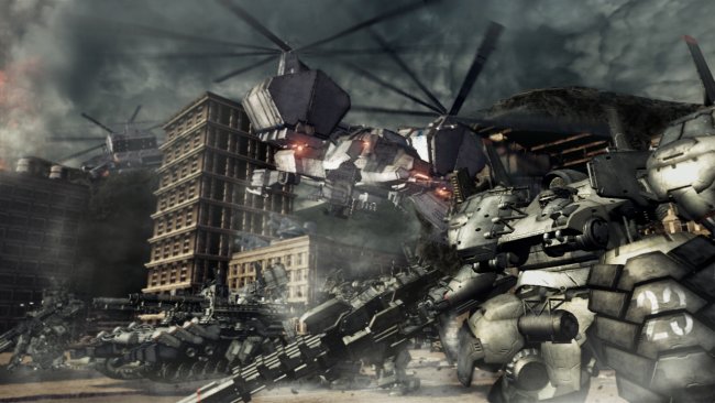 Las mechas de Armored Core V