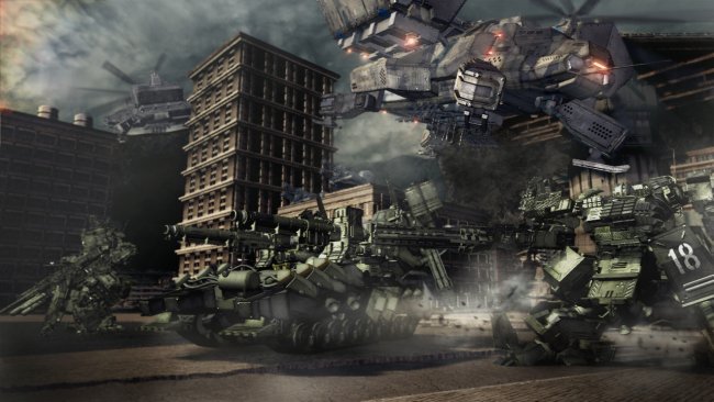 Las mechas de Armored Core V
