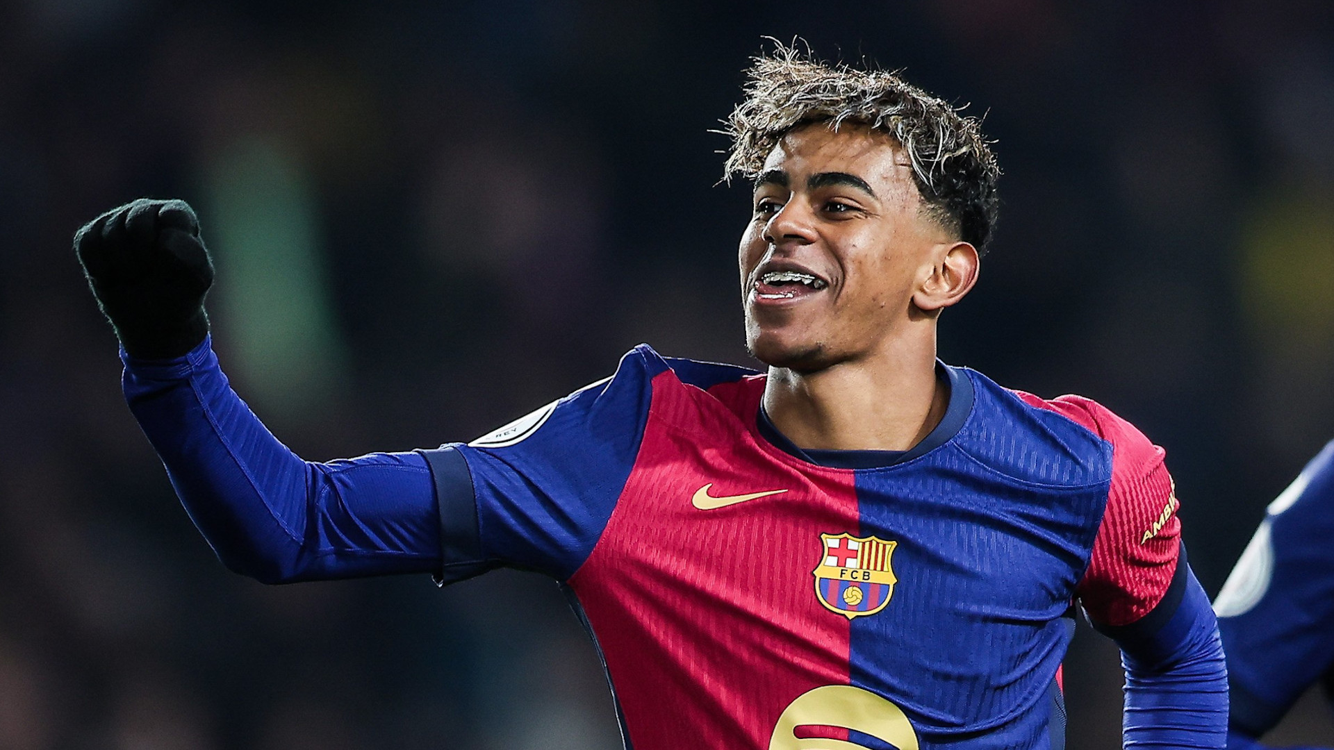 Lamine Yamal recuerda a Cristiano en su celebración durante el Clásico