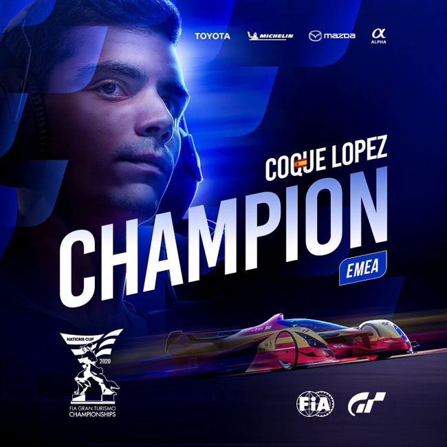 Coque López vence el Europeo de Gran Turismo Championships con José ...