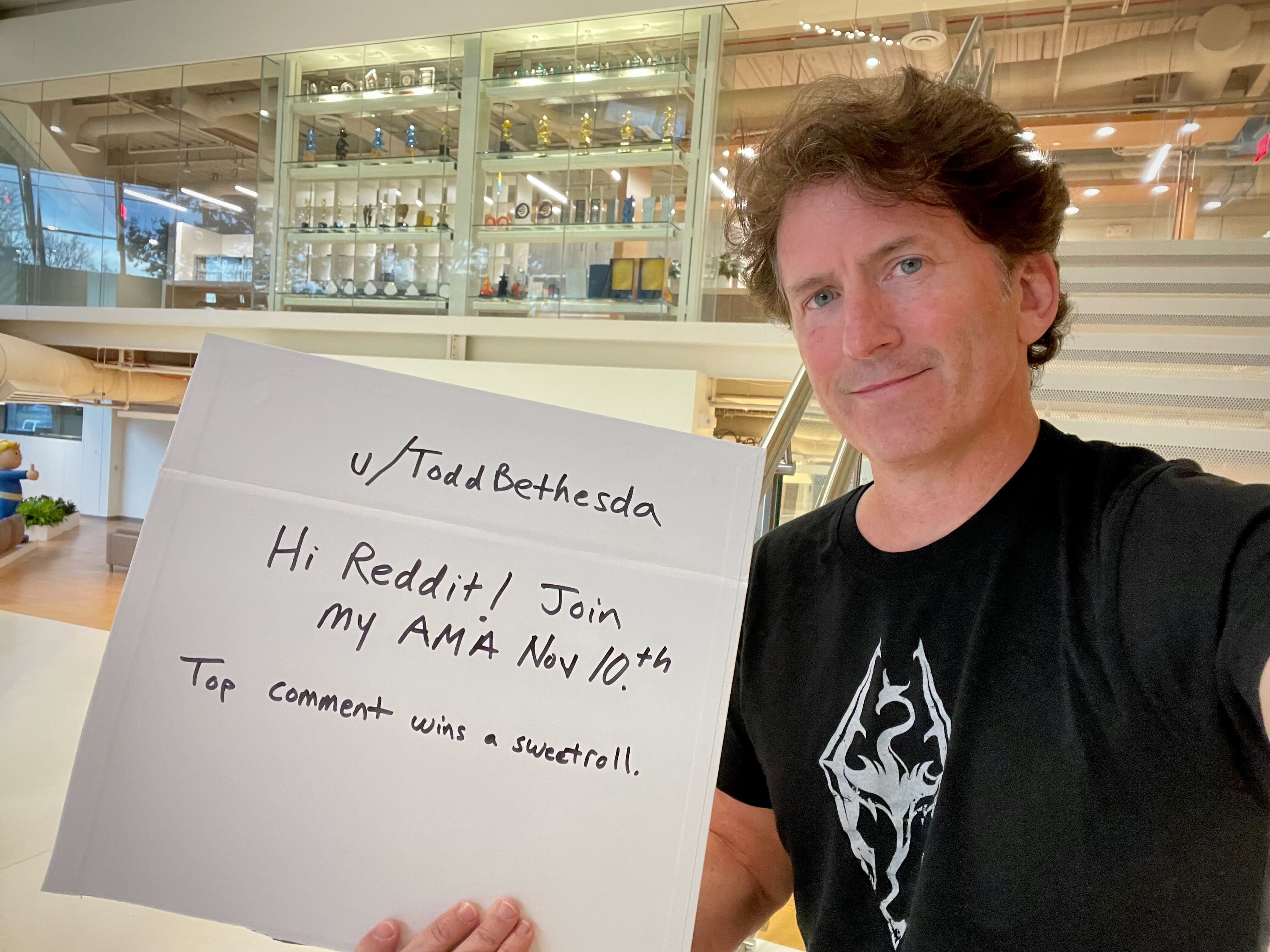 Pregunta lo que quieras a Todd Howard mañana
