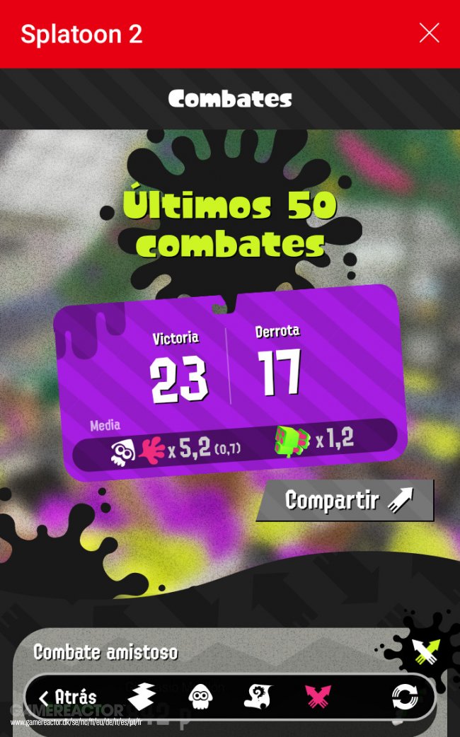 Cómo usar SplatNet 2 para Splatoon 2 en la app Nintendo Switch Online