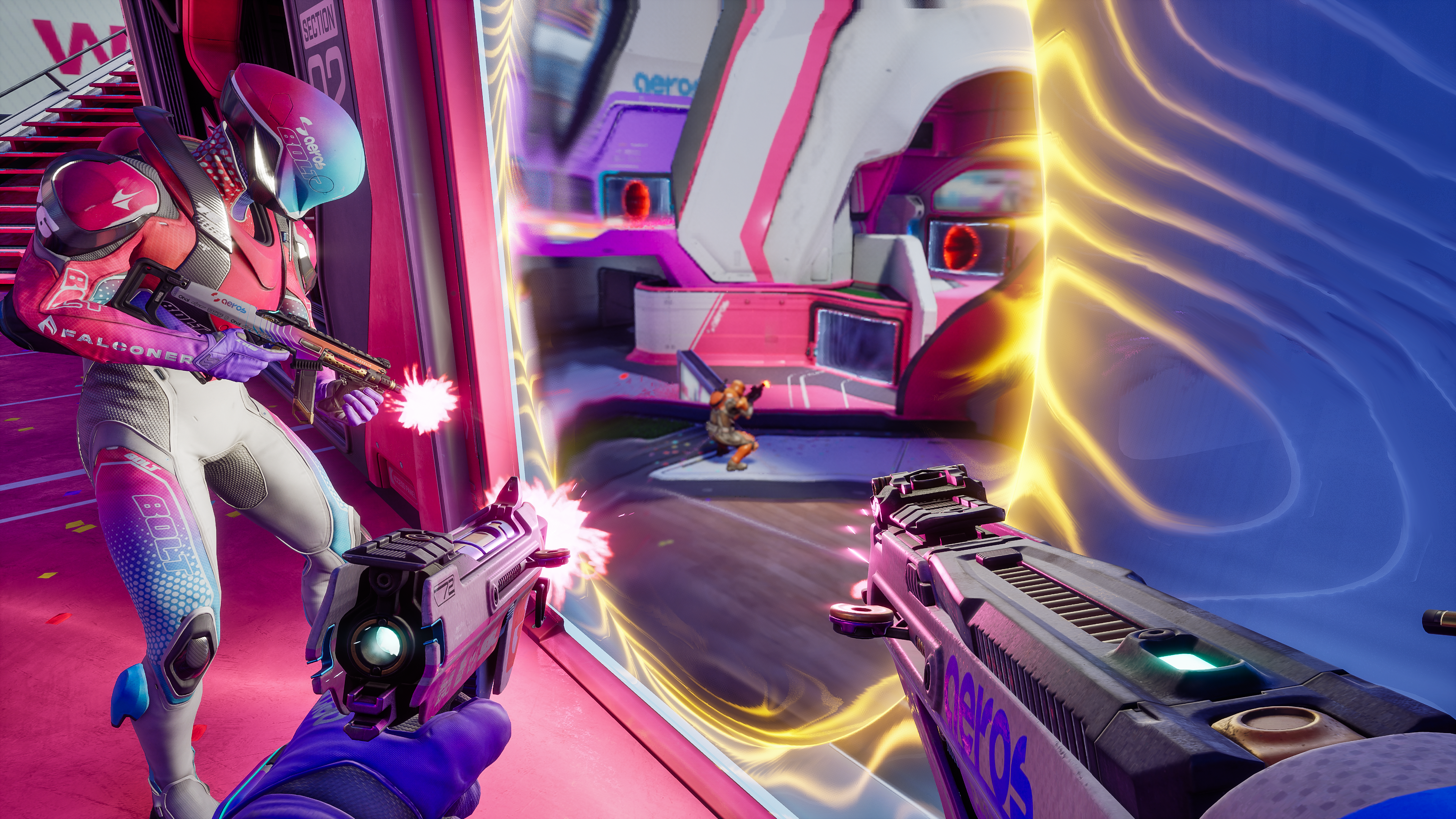 Podrás probar Splitgate 2 en un par de semanas desde cualqueir plataforma, porque la alfa ...