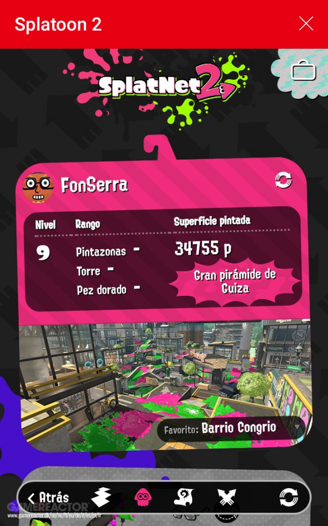 Cómo usar SplatNet 2 para Splatoon 2 en la app Nintendo Switch Online