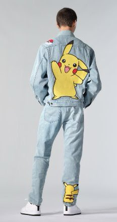 Estilo clásico con la línea de ropa Pokémon 25º aniversario by Levis