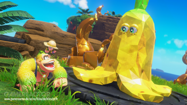 Donkey Kong Bananza recibe YA su primer contenido adicional: Isla de DK + caza de esmeraldas