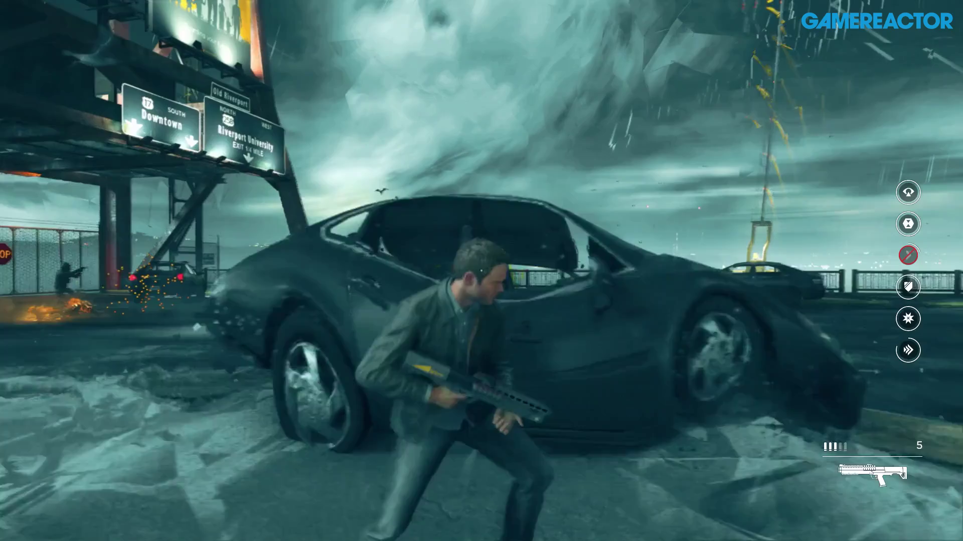 Gameplay de Quantum Break: una de las partes más alucinantes