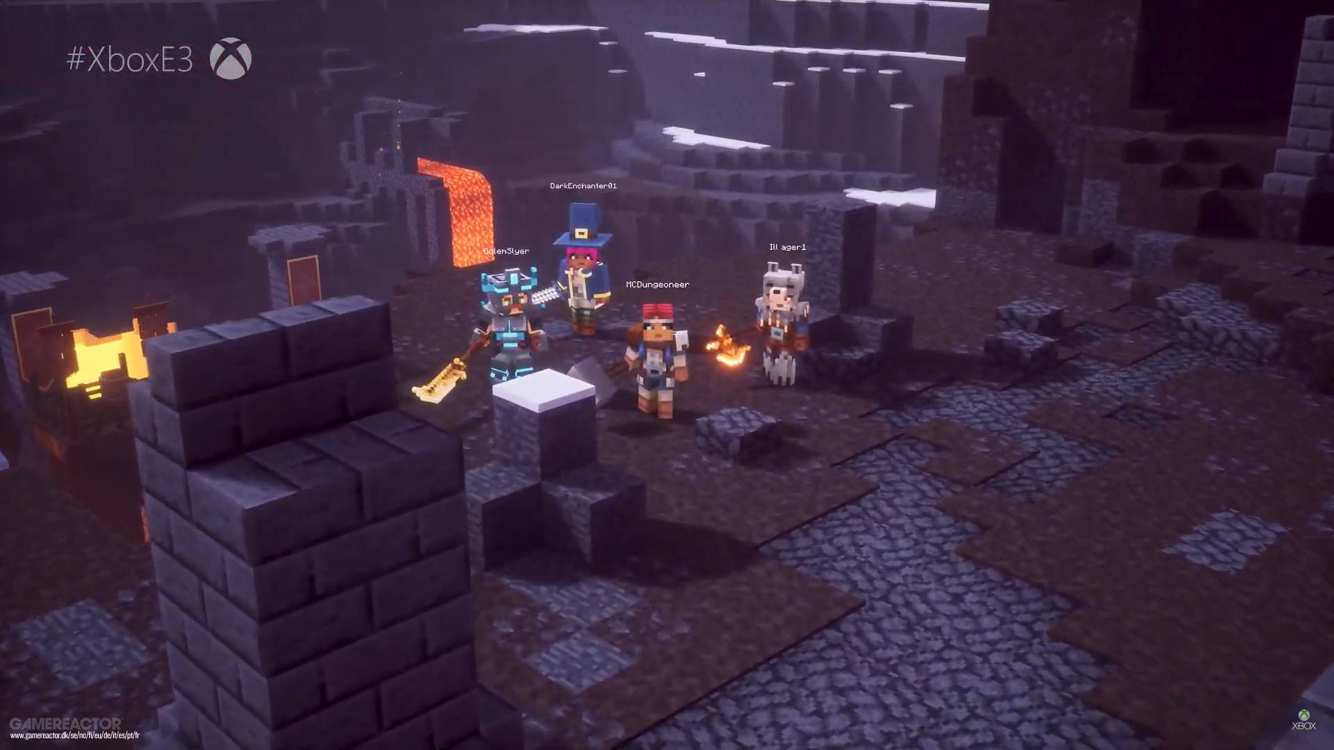 El primer gameplay de Minecraft Dungeons revela versiones Switch y PS4