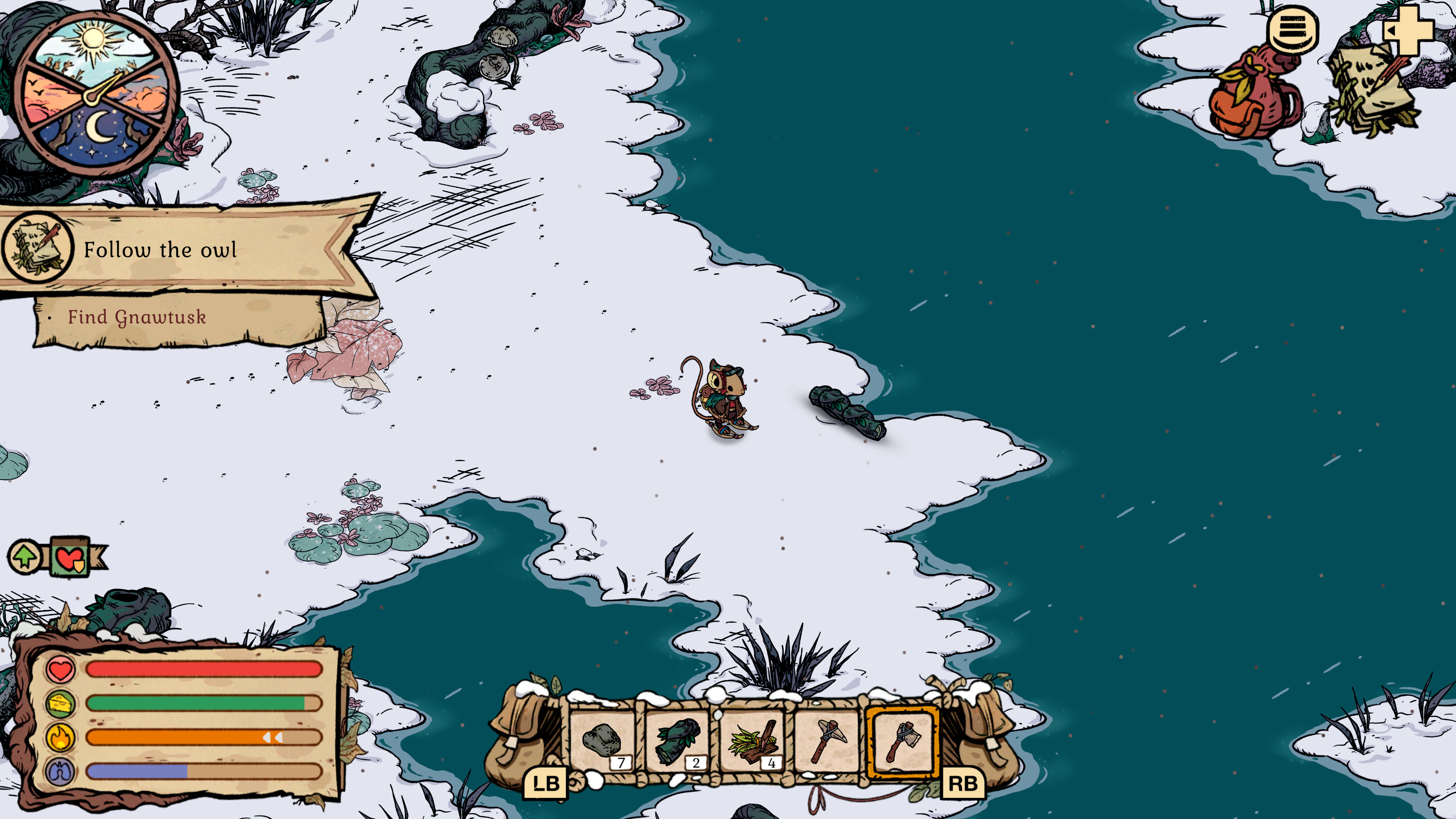 Winter Burrow, la 'opera prima' de Pine Creek Games es una aventura de supervivencia accesible ...