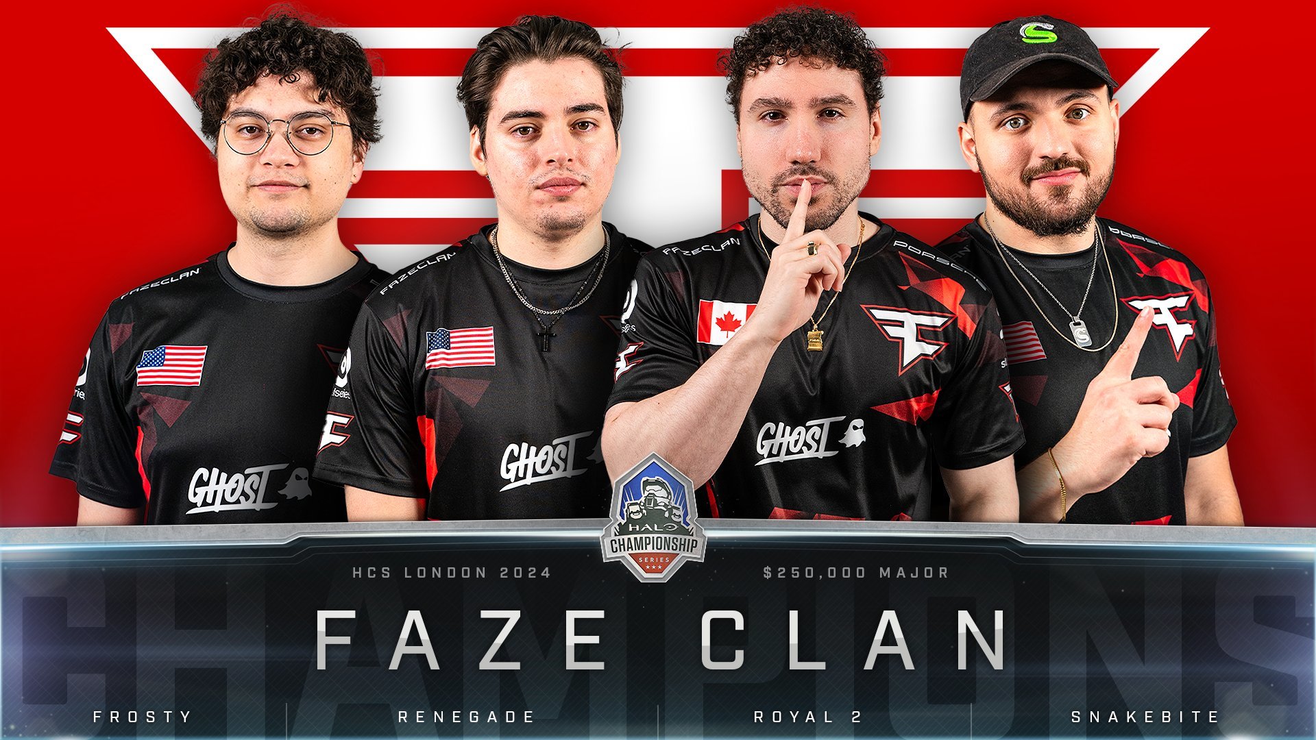 FaZe Clan es el vencedor del Halo Champion Series London Major