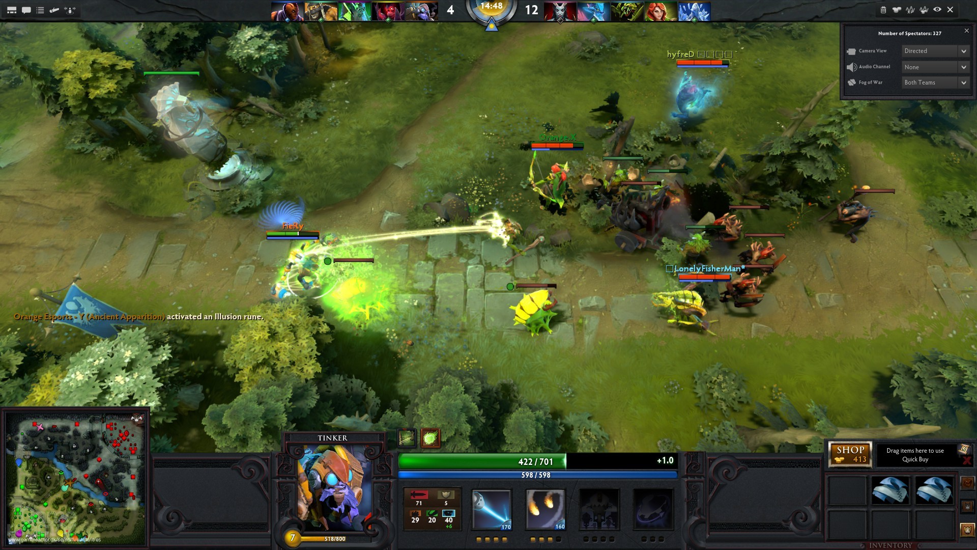 Dota 2 es el juego más jugado de Steam