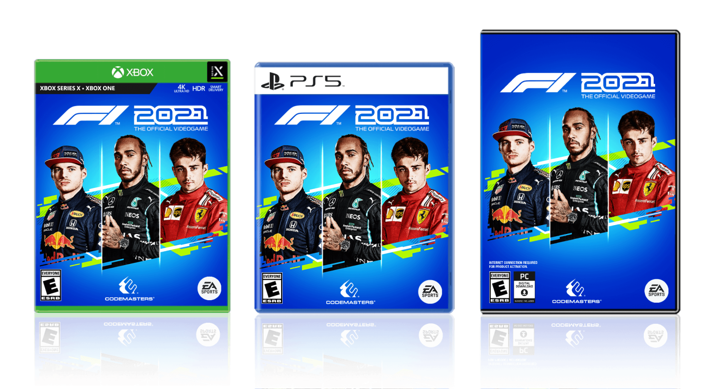 Hamilton, Verstappen y Leclerc son la portada de F1 2021